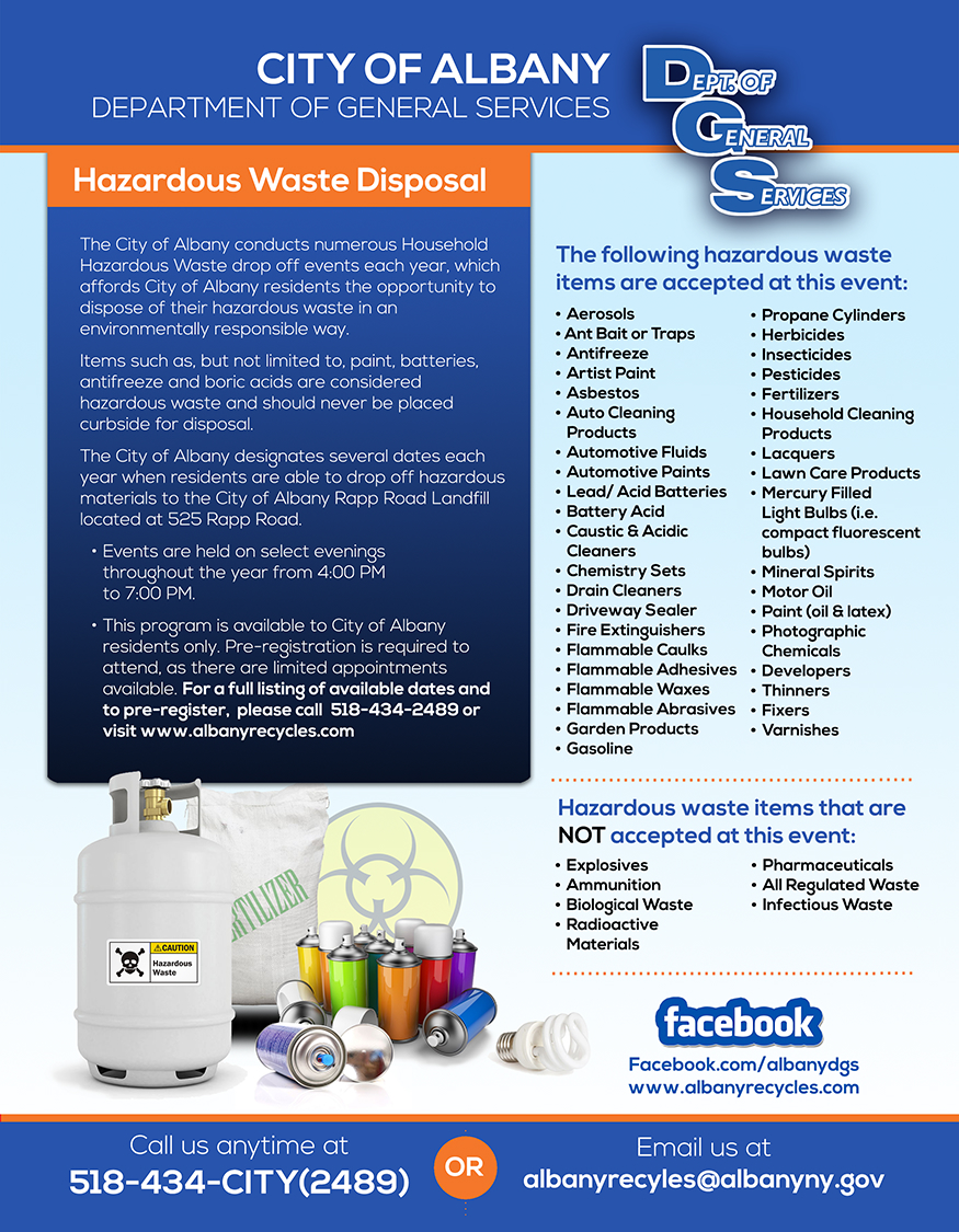 FAQ Waste Collection | Albany Neighborhoods